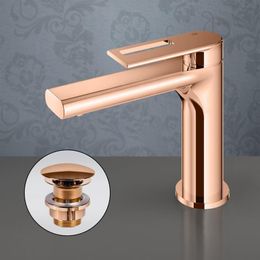 Mariner Otto Waschtischarmatur, OTT0053-RG+PR2300RG,
