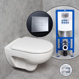 Geberit Renova Wand-WC & Tellkamp WC-Sitz mit neeos Vorwandelement,, 203040000+16601CR#SET,