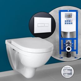 Villeroy & Boch Villeroy & Boch O.novo Komplett-SET Wand-WC mit neeos Vorwandelement,, 5660HR01+16601WH#SET,