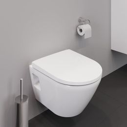 Duravit D-Neo Wand-WC Compact, Ausf&uuml;hrung kurz, 2587092000+0021690000, Compact
