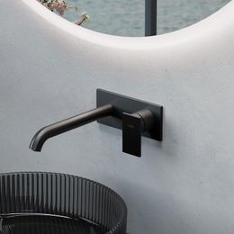 Fortis square plate Wand-Waschtischarmatur, f&uuml;r Toya Grundk&ouml;rper, 8420821BB,