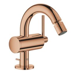 Grohe Atrio Einhebel-Bidetarmatur M-Size mit Ablaufgarnitur, 32108DA3,