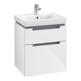 Villeroy & Boch Villeroy & Boch Subway 2.0 Schrank mit Waschtisch, 2 Ausz&uuml;ge, 7113F5R1+A90810DH,