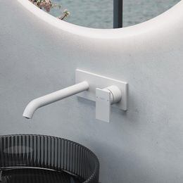 Fortis square plate Wand-Waschtischarmatur, f&uuml;r Toya Grundk&ouml;rper, 8420821MW,