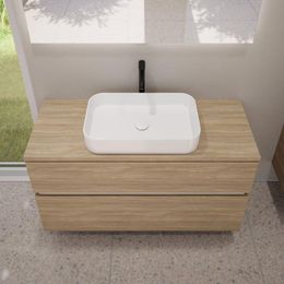 evineo ineo5 evo Unterschrank B: 120 cm mit 2 Ausz&uuml;gen, ineo7 Waschtisch B: 60 cm wei&szlig;,, BE0959OA+BE0965OA+BE0939WH,