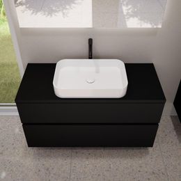 evineo ineo5 evo Unterschrank B: 120 cm mit 2 Ausz&uuml;gen, ineo7 Waschtisch B: 60 cm wei&szlig;,, BE0959BM+BE0965BM+BE0939WH,