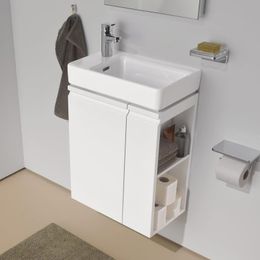 Laufen Pro S Schrank mit G&auml;stebecken, 1 T&uuml;r, H8159554001041+H4830010954631,