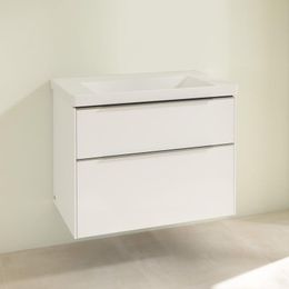 Villeroy & Boch Villeroy & Boch Subway 3.0 Schrank mit Waschtisch, 2 Ausz&uuml;ge, 4A7083R1+C57400VE,