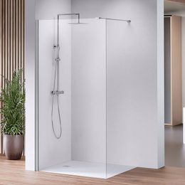 rivea Dia Walk In Duschwand H: 200 cm, BR0001CR+BR000003,