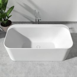 evineo ineo5 freistehende Badewanne L: 150 B: 80 cm, BE4008WM,