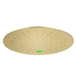 Mariner Edelstahl-Regenpaneel mit Beleuchtung, f&uuml;r Deckeneinbau &Oslash; 440 mm, WLS3944T-OR,