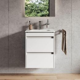 Duravit Plinero Schrank mit G&auml;stebecken, 2 Ausz&uuml;ge, 23025332002+PL6741018180000,