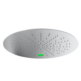 Mariner Edelstahl-Regenpaneel mit Beleuchtung, f&uuml;r Deckeneinbau &Oslash; 440 mm, WLS3944T-CS,