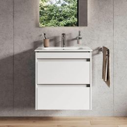 Duravit Plinero Schrank mit Waschtisch, 2 Ausz&uuml;ge, 23026300002+PL6742018180000,