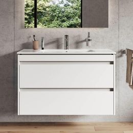 Duravit Plinero Schrank mit Waschtisch, 2 Ausz&uuml;ge, 23021000002+PL6744018180000,