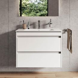 Duravit Plinero Schrank mit Waschtisch, 2 Ausz&uuml;ge, 23028332002+PL6743018180000,
