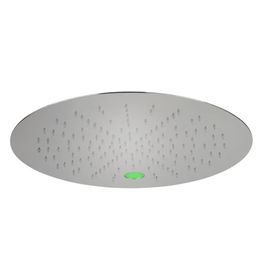 Mariner Edelstahl-Regenpaneel mit Beleuchtung, f&uuml;r Deckeneinbau &Oslash; 440 mm, WLS3944T-CR,