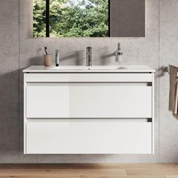 Duravit Plinero Schrank mit Waschtisch, 2 Ausz&uuml;ge, 23021000002+PL6744045450000,