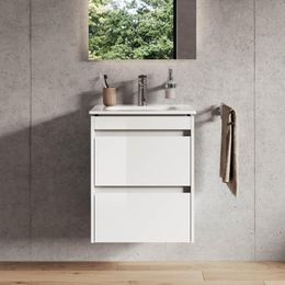 Duravit Plinero Schrank mit G&auml;stebecken, 2 Ausz&uuml;ge, 23025300002+PL6741045450000,