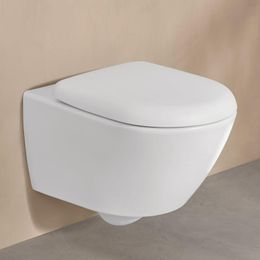 Villeroy & Boch Villeroy & Boch Antao Wand-WC mit TwistFlush, 4674T0R1+8M67S1R1,