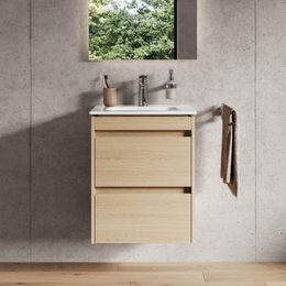 Duravit Plinero Schrank mit G&auml;stebecken, 2 Ausz&uuml;ge, 23025300002+PL6741030300000,