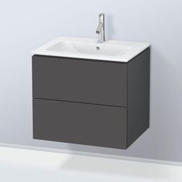Duravit L-Cube Waschtischunterschrank, 2 Ausz&uuml;ge, LC6240049490A00,
