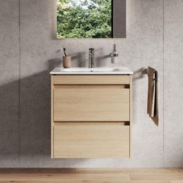 Duravit Plinero Schrank mit Waschtisch, 2 Ausz&uuml;ge, 23026300002+PL6742030300000,