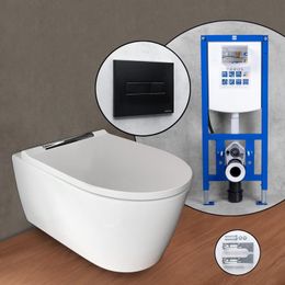 Geberit ONE Komplett-SET Wand-WC mit neeos Vorwandelement,, 500202JT1+16601BM#SET,