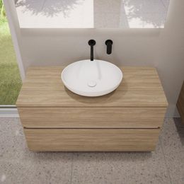 evineo ineo5 evo Unterschrank B: 120 cm mit 2 Ausz&uuml;gen, ineo6 Waschtisch B: 52 cm wei&szlig; matt,, BE0959OA+BE0965OA+BE0932WM,