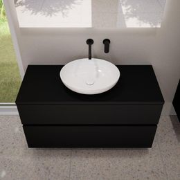 evineo ineo5 evo Unterschrank B: 120 cm mit 2 Ausz&uuml;gen, ineo6 Waschtisch B: 52 cm wei&szlig;,, BE0959BM+BE0965BM+BE0932WH,