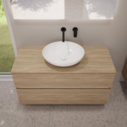evineo ineo5 evo Unterschrank B: 120 cm mit 2 Ausz&uuml;gen, ineo6 Waschtisch B: 52 cm wei&szlig;,, BE0959OA+BE0965OA+BE0932WH,