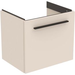 Ideal Standard i.life S M&ouml;bel-Waschtischunterschrank T5290NF 1 Auszug, 50 x 37,5 x 44 cm, sandbeige matt