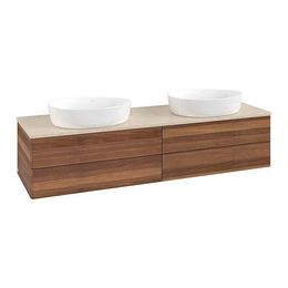 Villeroy & Boch Villeroy & Boch Antao Waschtischunterschrank 1600x360x500mm L28013HM mit Beleuchtung FK/AP: HM/3