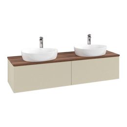 Villeroy & Boch Villeroy & Boch Antao Waschtischunterschrank 1600x360x500mm L39152HJ mit Beleuchtung mit Struktur FK/AP: HJ/2