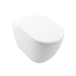 Villeroy & Boch Villeroy und Boch Subway 3.0 Stand-Tiefsp&uuml;l-WC 4671T001 37x60cm, TwistFlush, sp&uuml;lrandlos, wei&szlig;
