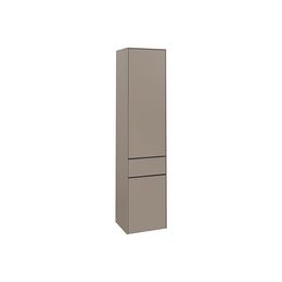 Villeroy & Boch Villeroy und Boch Subway 3.0 Hochschrank C59002VM 40x171x36,2cm, Schanier links/Griff monochrom, taupe