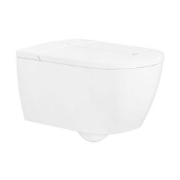 Villeroy & Boch Villeroy & Boch ViClean I100 Dusch-WC V0E100R1 weiß mit Ceramicplus, mit WC-Sitz