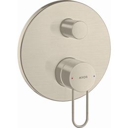 Hansgrohe Axor Uno Wannenarmatur 38426820 Brushed Nickel, mit B&uuml;gelgriff, Unterputz