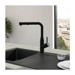 Villeroy & Boch Villeroy und Boch Subway Style Shower Küchenarmatur 92850006 ausziehbar, matt Black