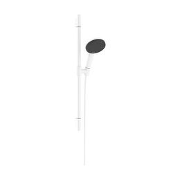 Hansgrohe Raindance Alive Select S Duschset 24602700 3 Strahlarten wassersparend mit Duschstange Unica S Puro 65 cm, wei&szlig; matt