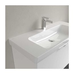 Villeroy & Boch Villeroy und Boch Architectura Waschtisch 4A87A2R1 100x44,5cm, 1 Hahnloch, ohne &Uuml;berlauf, wei&szlig; C-plus