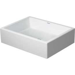 Duravit Vero Air Aufsatzbecken geschliffen 2351500000 50x38cm, ohne Hahnloch, ohne Überlauf, ohne Hahnlochbank, weiß