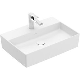 Villeroy & Boch Villeroy & Boch Memento 2.0 Waschtisch 4A0761RW 60x42cm, mit Hahnl., ohne &Uuml;berlauf, Stone White C+