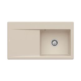 Villeroy & Boch Villeroy und Boch Subway Style 50 Sp&uuml;le 335100AM Sp&uuml;lbecken rechts, 900 x 510 mm, almond CeramicPlus