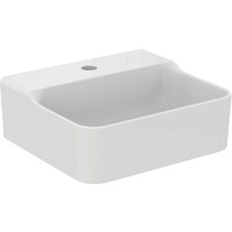 Ideal Standard Conca Handwaschbecken T3878MA 400x350mm, ohne &Uuml;berlauf, geschliffen, 1 Hahnloch, wei&szlig; Ideal Plus