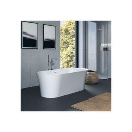 Duravit DuraSenja Badewanne 700579000000000 150x75cm, freistehend, weiß, Oval