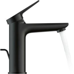 Duravit M Wave Waschtischarmatur WA1020001046 Ausladung 122mm, mit Zugstangen-Ablaufgarnitur, schwarz matt