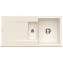 Villeroy & Boch Villeroy & Boch Siluet Einbausp&uuml;le 333701KR mit Ablaufgarnitur und Handbet&auml;tigung, Crema