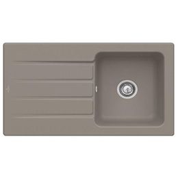 Villeroy & Boch Villeroy & Boch Architectura Einbausp&uuml;le 335001TR mit Ablaufgarnitur und Handbet&auml;tigung, Timber