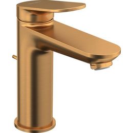 Duravit M Wave Waschtischarmatur WA1020001004 Ausladung 122mm, mit Zugstangen-Ablaufgarnitur, Bronze gebürstet